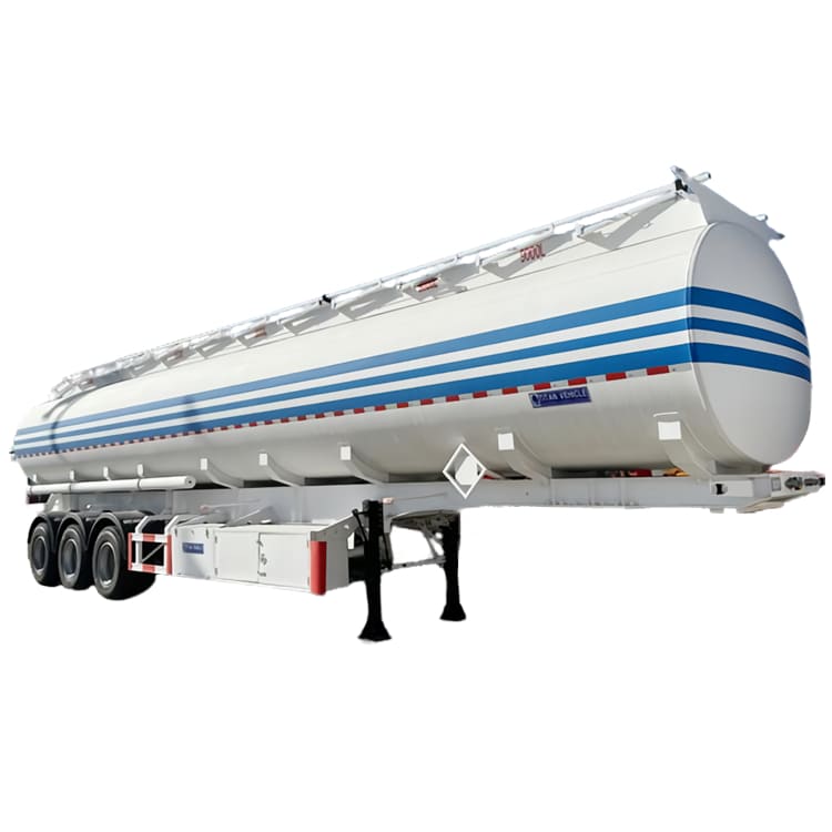 Tri Axle Petrol Tanker Trailer Price in Tanzania | 45000 Liters Petrol ...